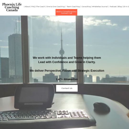 Executive Coaching - Phoenix Life Coaching Canada
