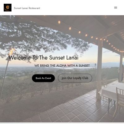 MENU | sunsetlanai.com