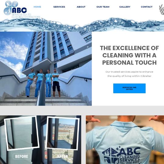 CONTACT - ABC Cleaning Services Gibraltar