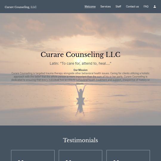 FAQ | www.curarecounseling.com