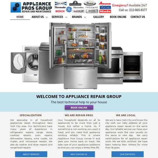 Welcome to Appliance Pros Group - Appliance Pros Group