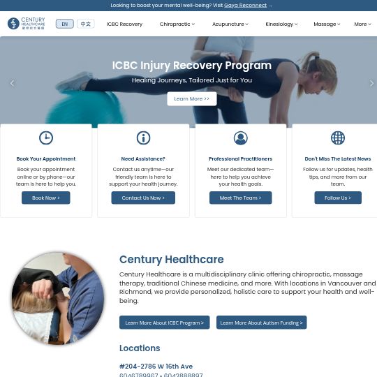 Home - Century Healthcare