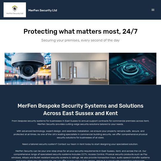 Bespoke Security Systems UK | CCTV Installation | Access Control