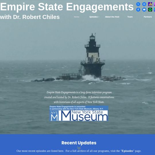 Episodes - Empire State Engagements with Dr. Robert Chiles