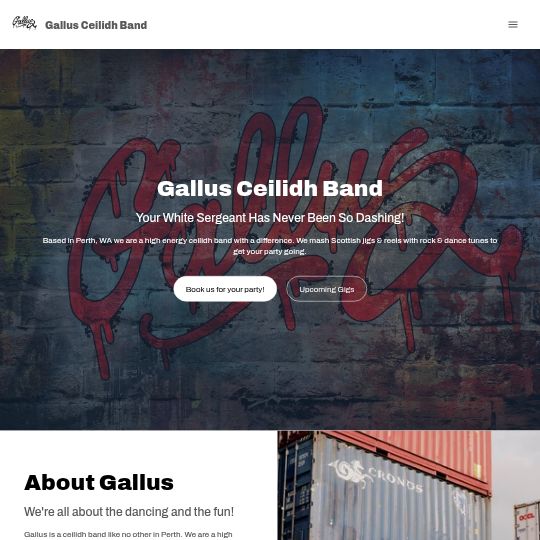 Meet The Band | Gallus Ceilidh Band