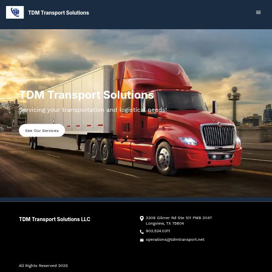 About | www.tdmtransport.net