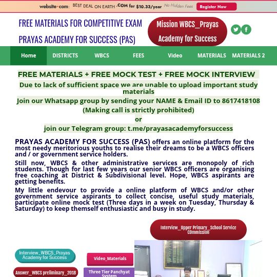 HOME - Prayas Academy for Success (PAS)