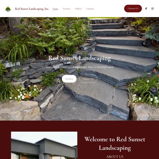 Contact | www.redsunsetlandscaping.com