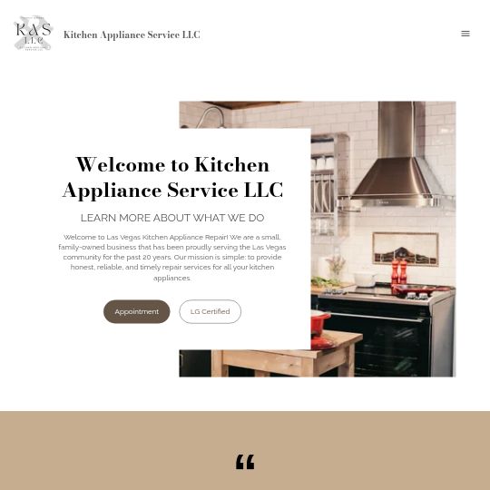 kitchenapplianceservicellc.com