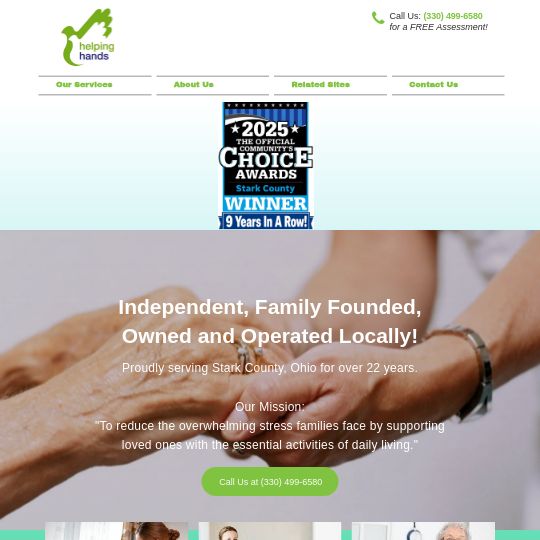 Home - Helping Hands Senior Care North Canton, OH