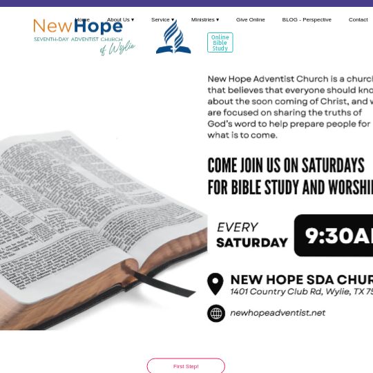 Club Registration - New Hope Seventh-day Adventist Church