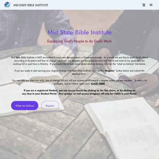 Become Ordained | msbi.online